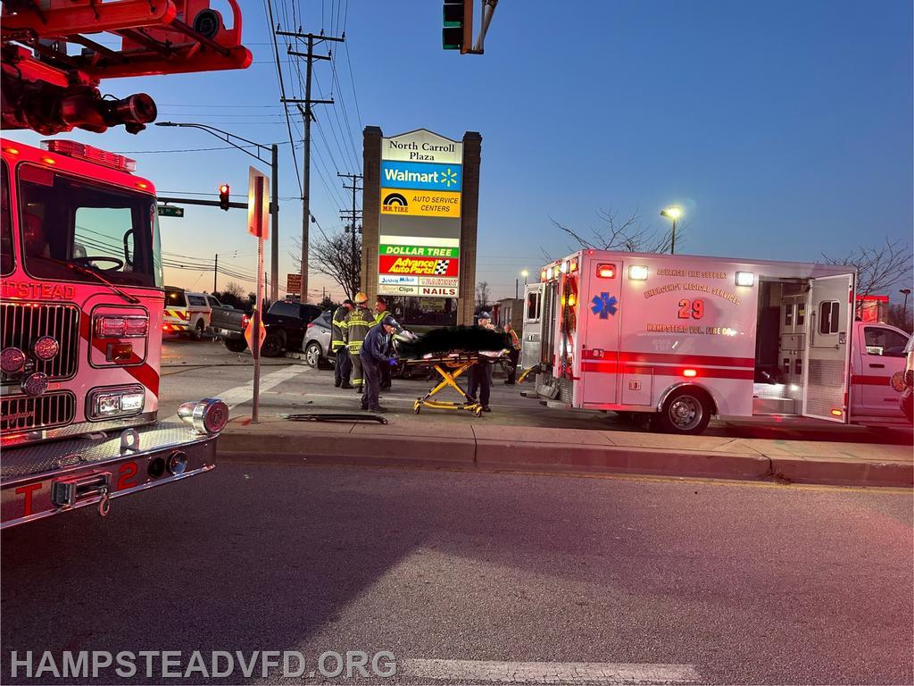 HVFC Responds To A Vehicle Collision With Entrapment - Hampstead ...